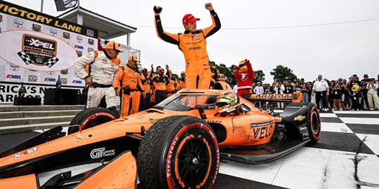 CHRISTIAN LUNDGAARD WINS INDYCAR THRILLER AT ROAD AMERICA | Chevrolet ...