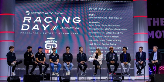 RACING DAY REWIND AT 2026 DETROIT AUTO SHOW | Chevrolet Detroit Grand ...